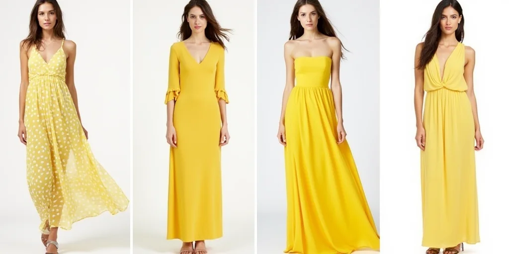 Yellow Long Dress Summer – Stylish 2025 Maxi Trends on Alibaba.com