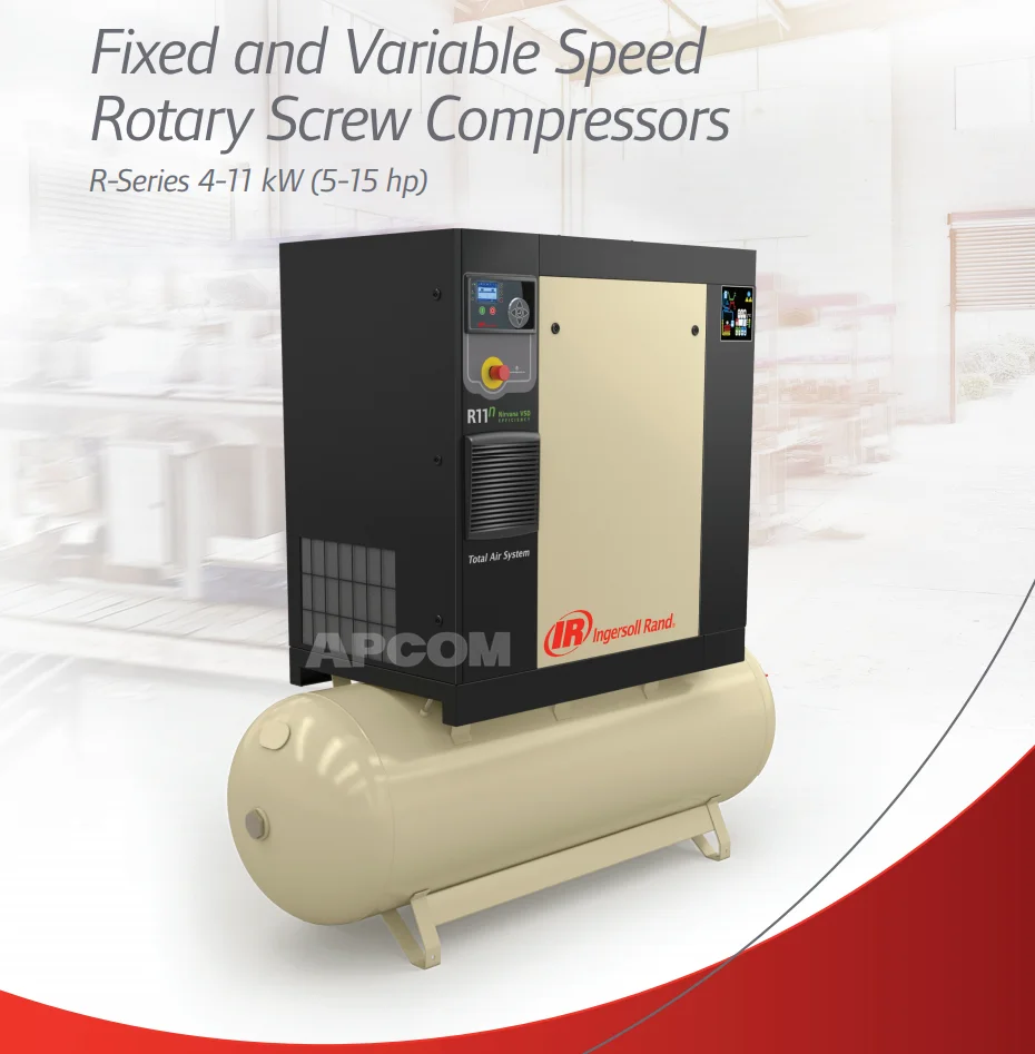 Low Noise Ingersoll Rand R5.5n R7.5n R11n Tas R5.5ntas R7.5ntas R11ntas 50hz 60hz Small Oil ...