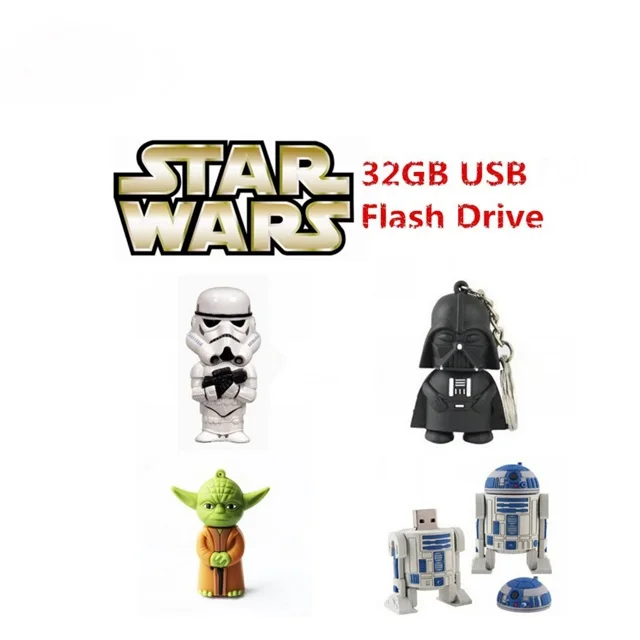 Original Usb Flash Drives Pvc Cartoon Character Memory Stick Star 4gb ...