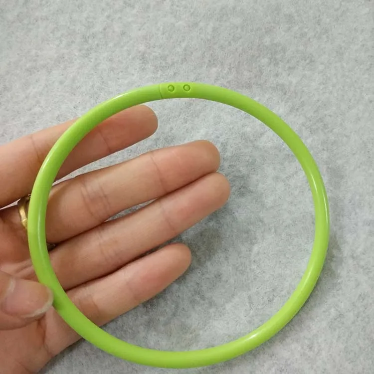Plastic split ring plastic snap ring big size inner 90mm colored split ...