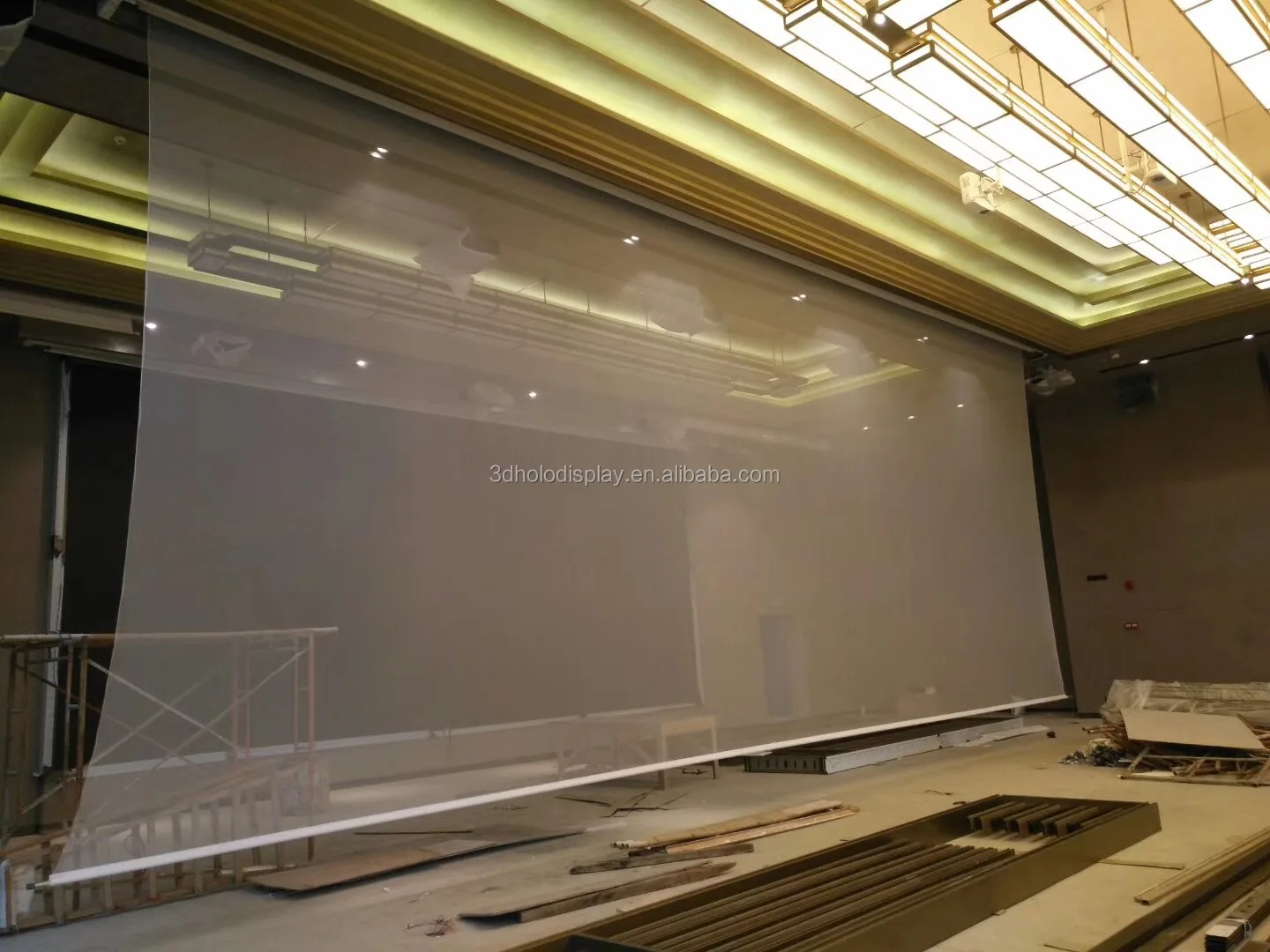 300 Inch Motorized Projector Screen - SMAX Theater Solution