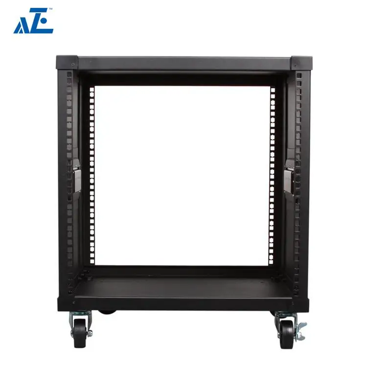 6u Portable Rolling Server Open Frame Rack 9u 10u 12u 15u Network ...