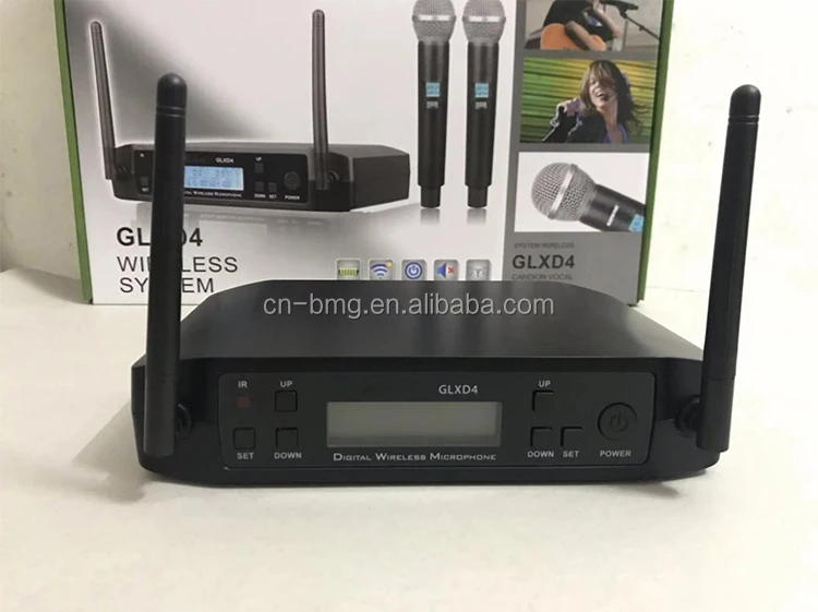 GLXD4 Wireless Microphone - Top 5A Quality for Live Sound