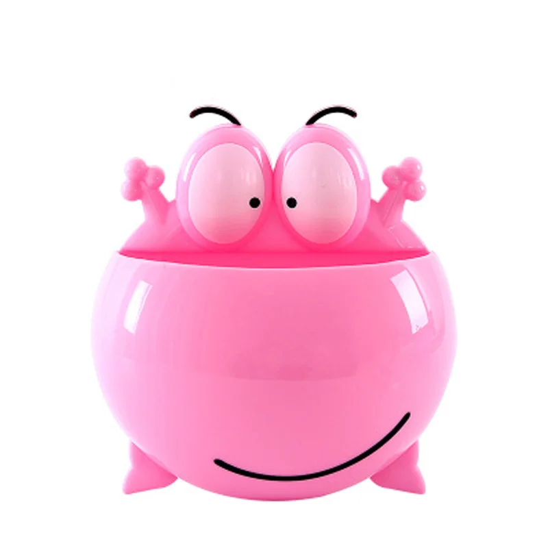 Cute Cartoon Frog Toothbrush Holder Kids Tooth Brushes Storage For ...