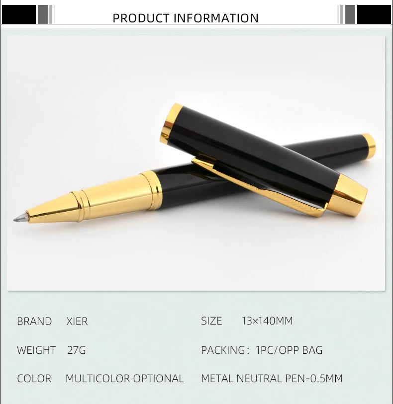 China Metal Roller Pen - Luxury Gradient Color Business Gift