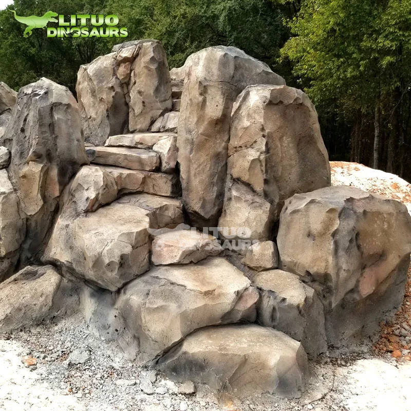Artificial Rock Waterfalls - Lifelike Mountain Decorations