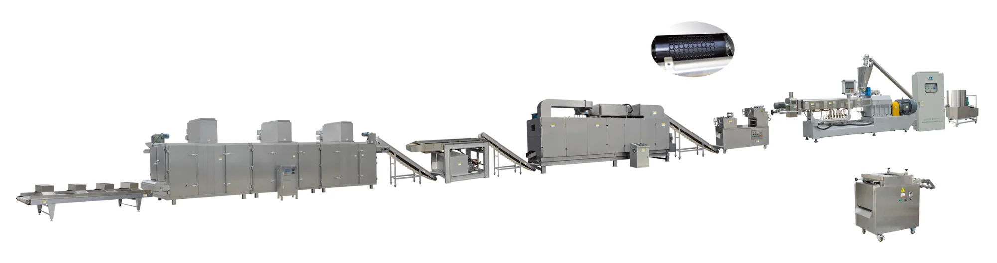 Pringles Potato Chips Production Line Potato Extruded Chips Machine ...