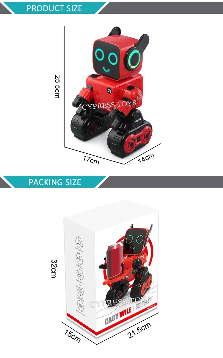 Multifunction Program Induction RC Robot Toy for Children