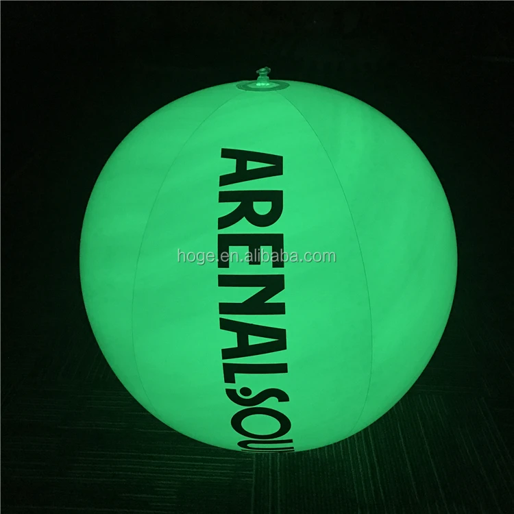 Custom Inflatable Light UP Beach Ball - Fun & Promotional
