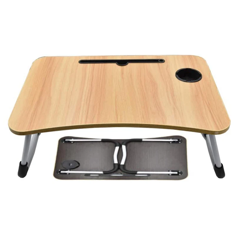 Modern Design Portable Folding Laptop Table & Adjustable Computer Desk, OEM