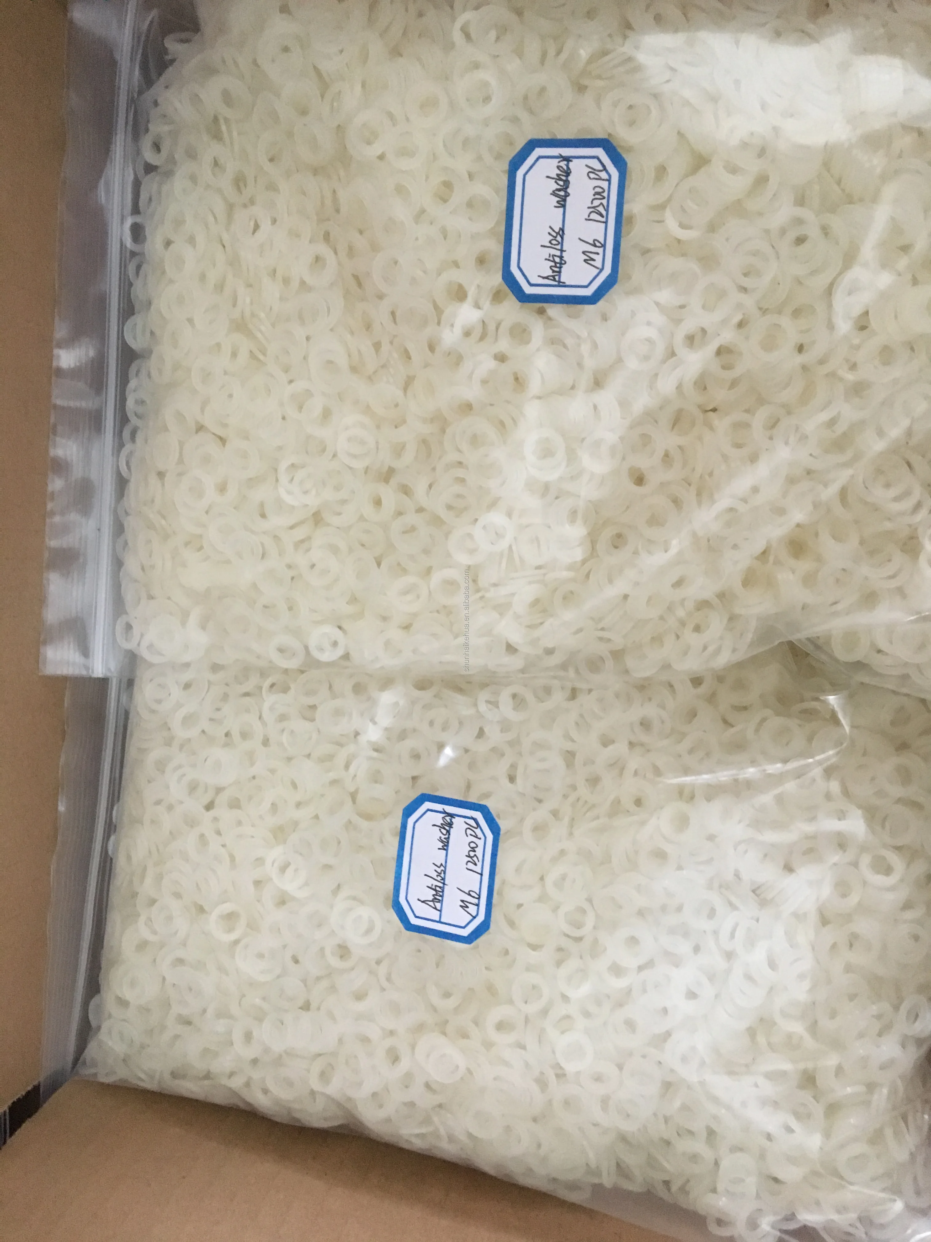 Nylon 66 Retaining Washer M6 for Shaft & PCB Installing - OEM