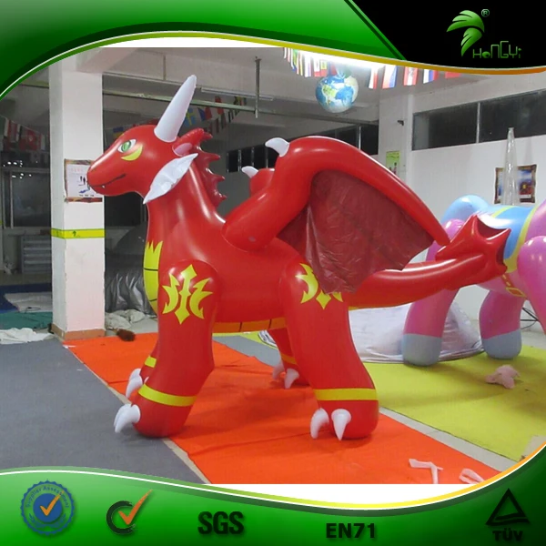 2m Hot Fire Custom Inflatable Charizard Dragon by Hongyi