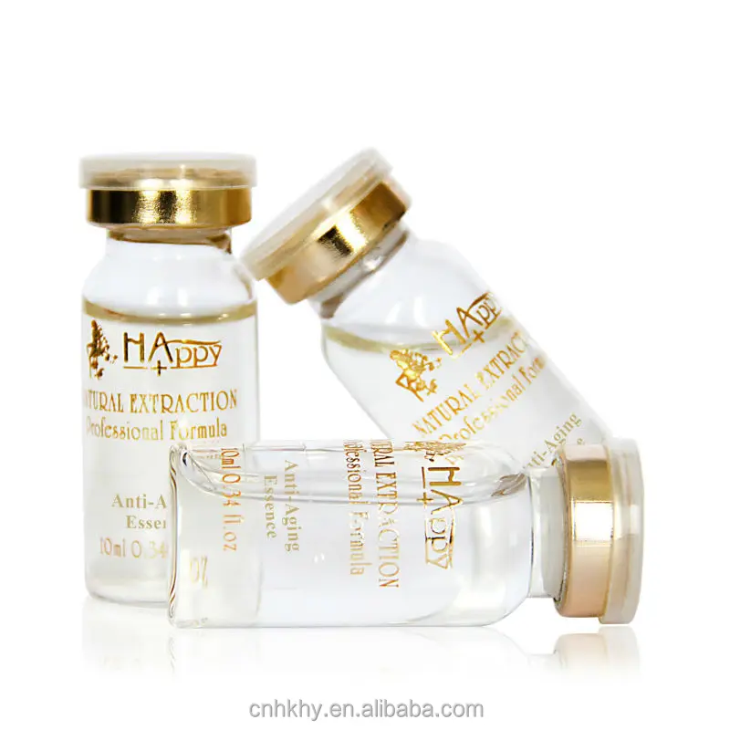 Cosmetic Skin Care Product Label Happy+ Qbeka Egf Serum Best For Skin ...