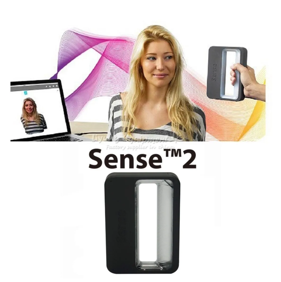 Portable 3D Scanner - SENSE 2 Hand-Held Multi-Colour 3D Scanner for ...