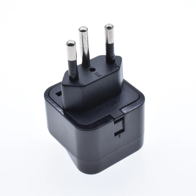 Swiss Plug Adapter - Reliable Travel Solution for 10A250V