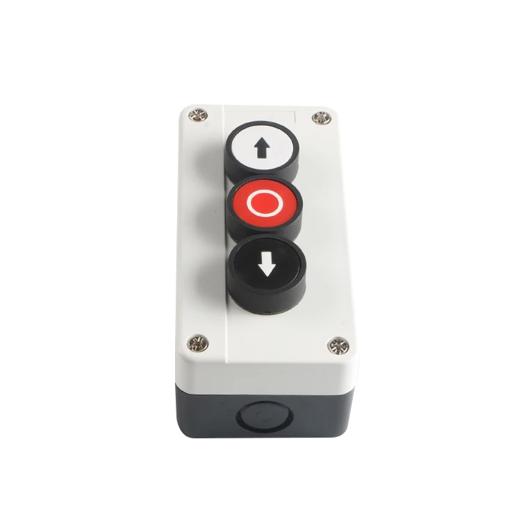 Xal Series Waterproof 3 Position Spring Return Push Button Switch Control Station Box - Buy ...