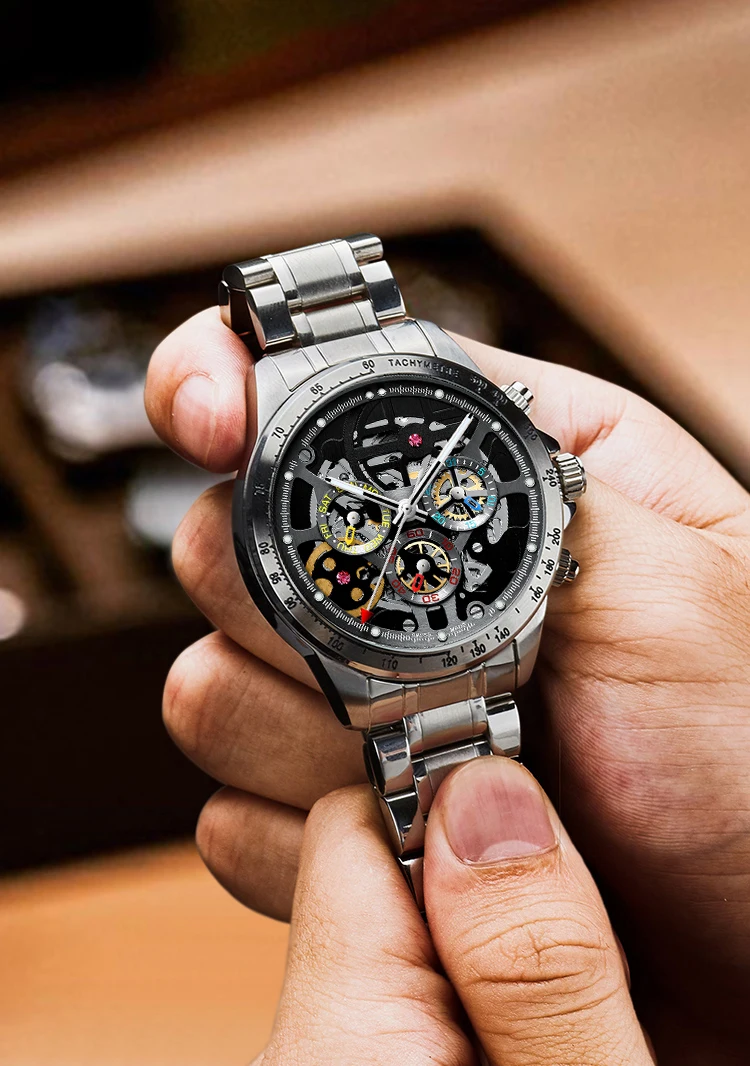 Haiqin 2020 Original Design Men's Chronograph Watch Automatic New ...
