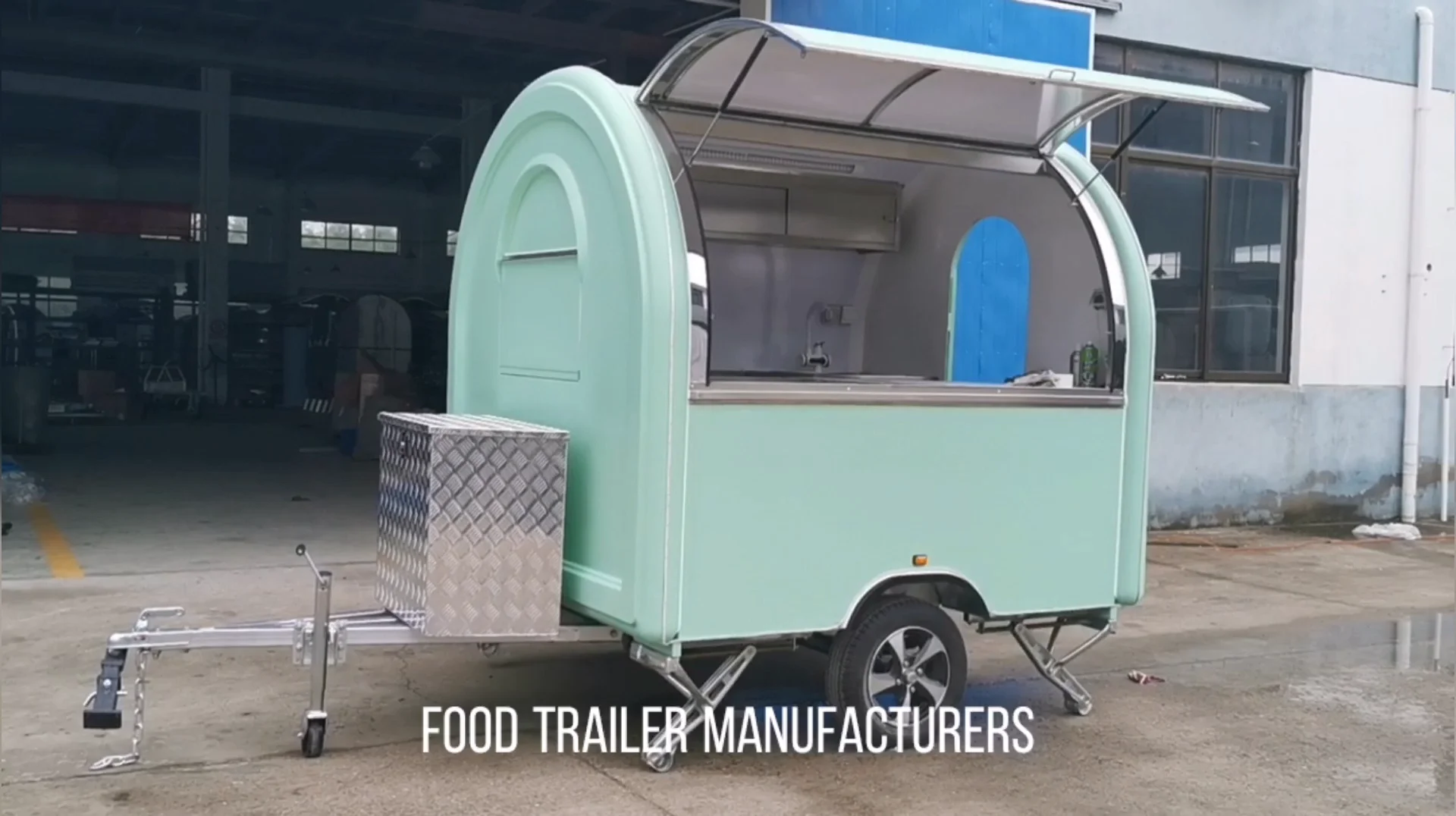 Street Fast Food Trucks Mobile Food Trailer For Sale Breakfast Snack ...