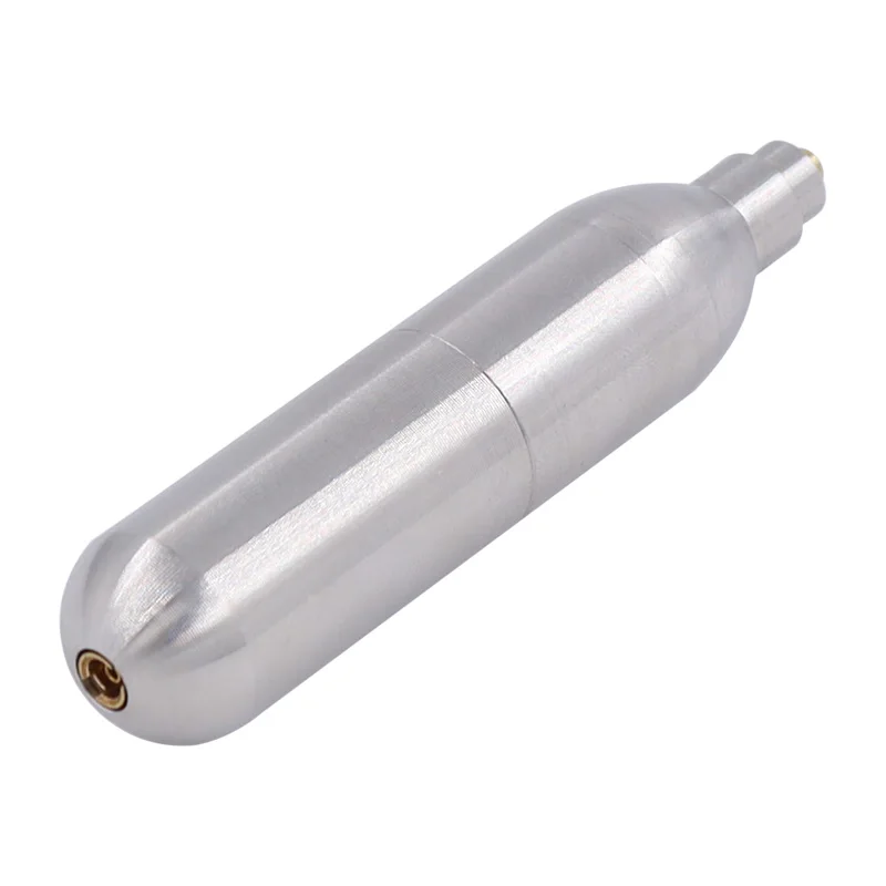 Rechargeable 12g 8psi Co2 Cartridges Mini Refillable Reusable Cylinder ...