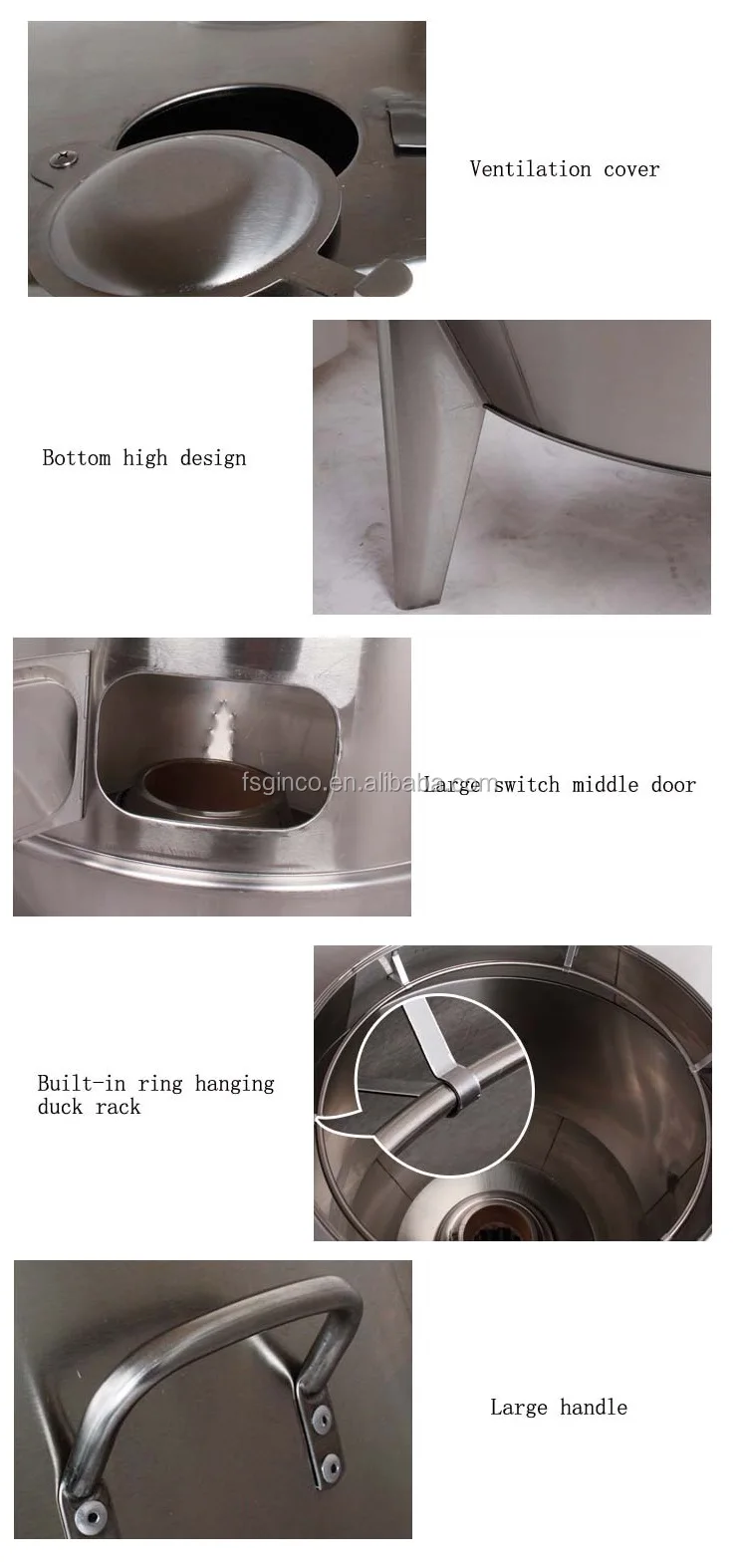 Vertical Roasting Duck Roaster - Efficient Cooking Solutions