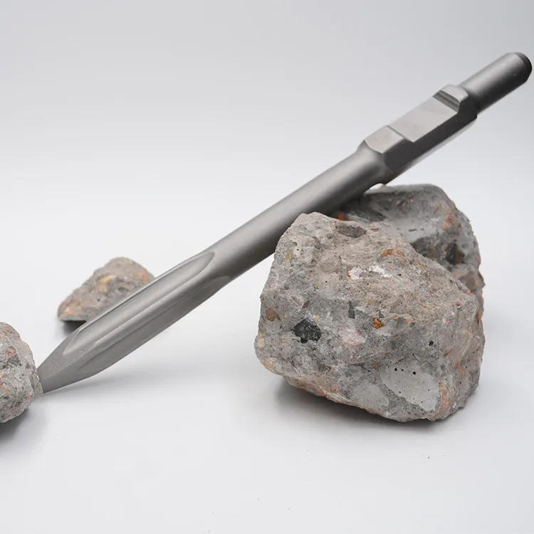 Air Hammer Chisel Bits - Durable Steel Demolition Tools