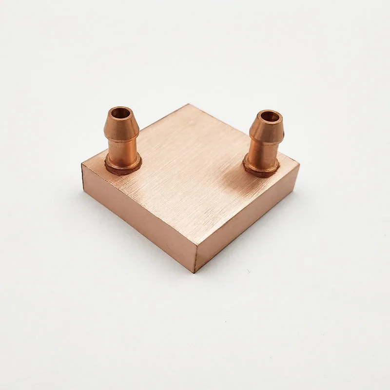 40x40x10mm CPU GPU Pure Copper Liquid Water TEC Cooling Block Plate