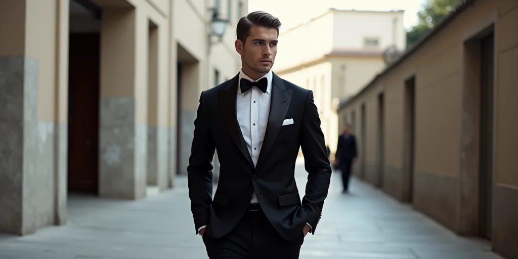 Tuxedo Guy Style Icon 2025 – Premium Formal Wear on Alibaba.com