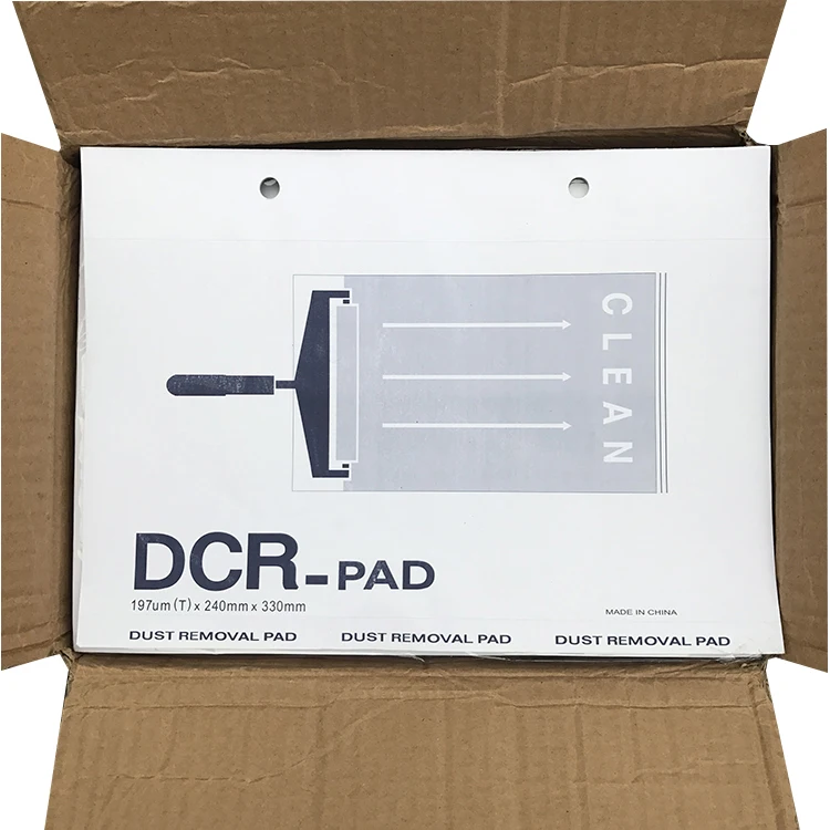330x240mm 50 Sheets Dcr Reusable Rolling Cleaning Sticky Paper Pad For ...