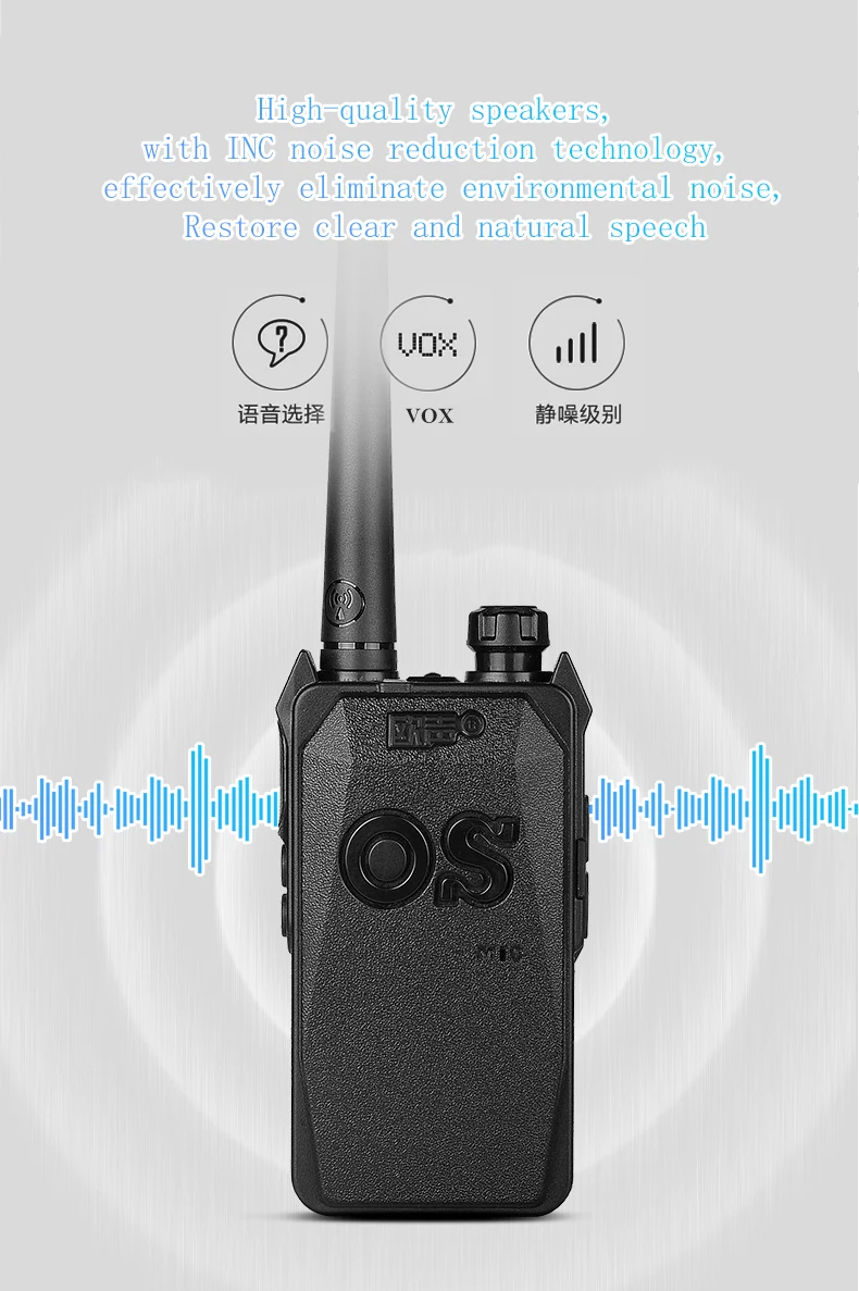 Wireless Colorful Mini Intercom Radio Scanner System Voki Toki