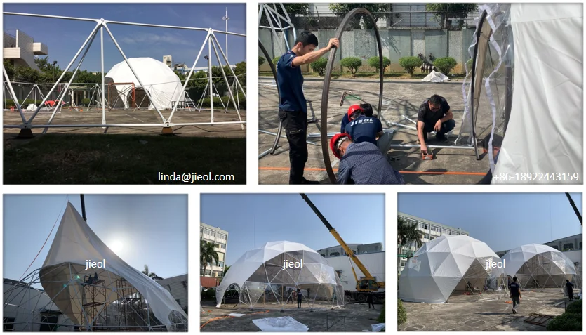 Wholesale Spherical Geodesic Dome Exhibition Tents for Events