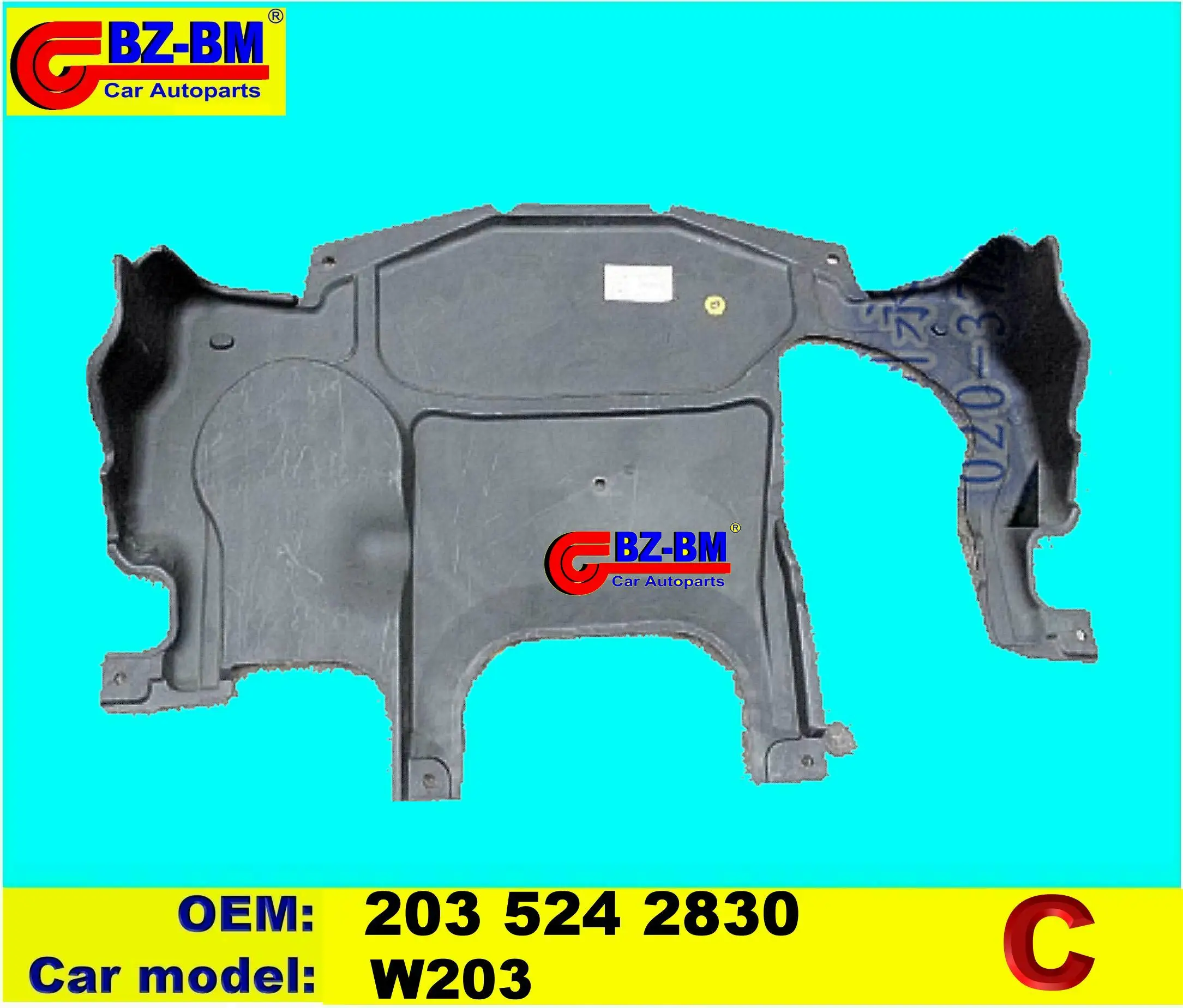 176 885 0036发动机防护罩防溅板，用于奔驰散热器水箱护罩发动机下盖侧车身造型 - Buy 侧身造型，发动机护板，水箱护罩 ...