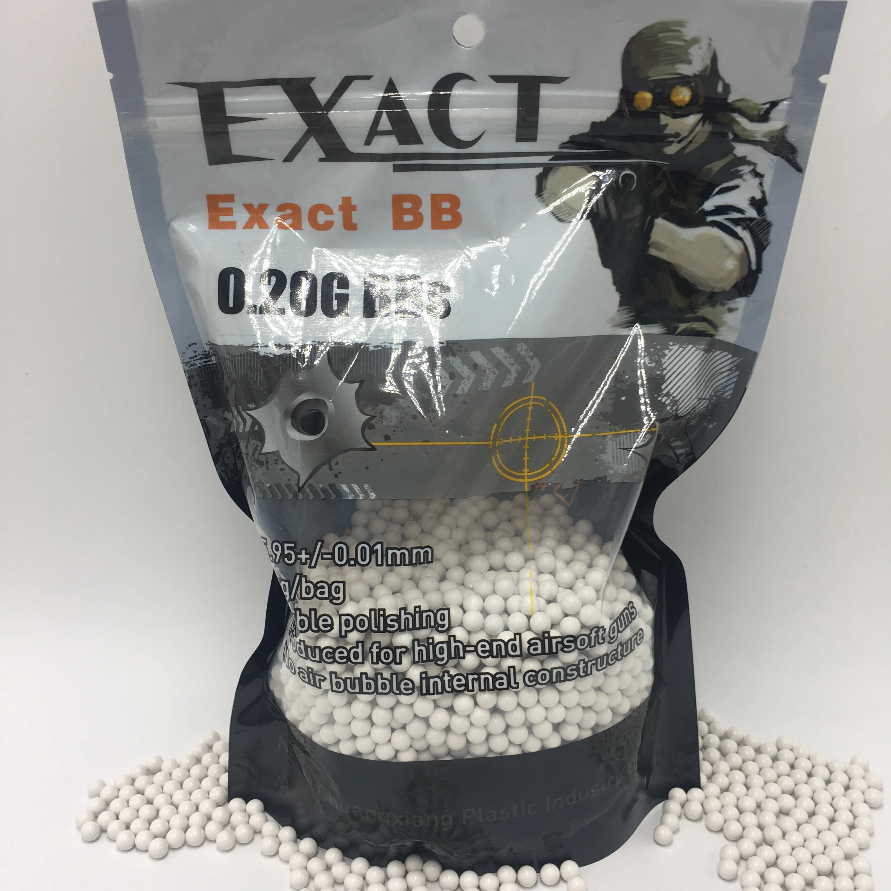 0.20g Airsoft Gun Bbs - Eco-Friendly & Durable