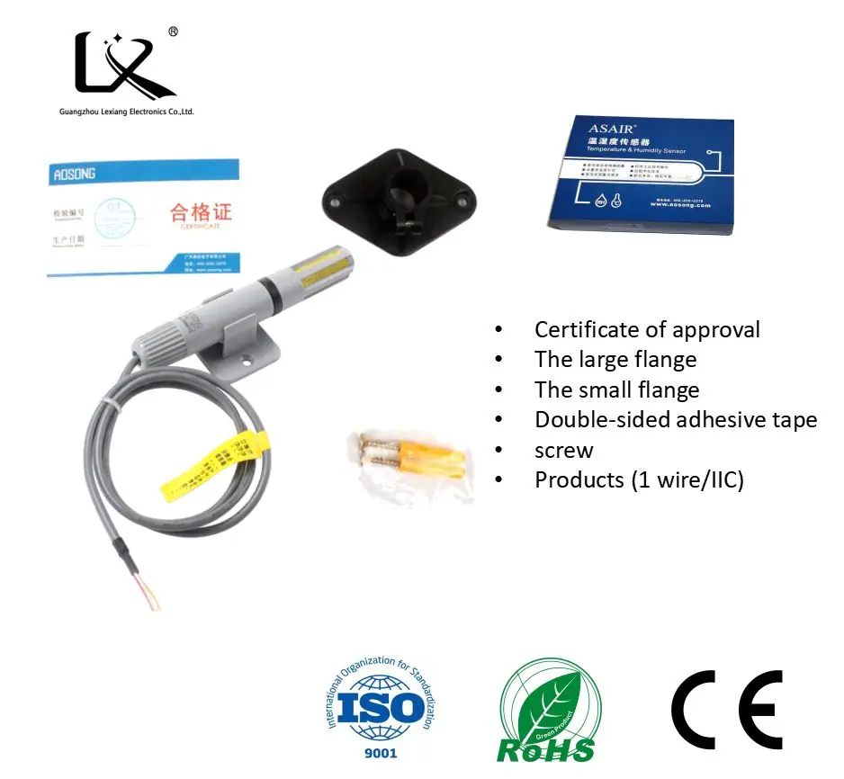 Signal bus digital signal am2305 high temperature humidity sensor ...