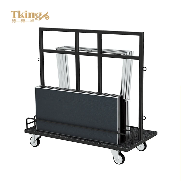 Foldable Material Buffet Buffet Table Trolley Optional Accessories ...