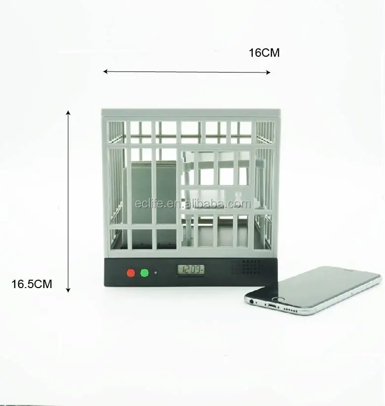 Electric Mobile Phone Jail Cell Lock-up Mobile Phone Cage Plastic ...