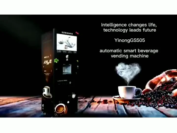 Gs505 Touch Screen Operate Stand Bt Custom Smart Protein Shakes Vending ...