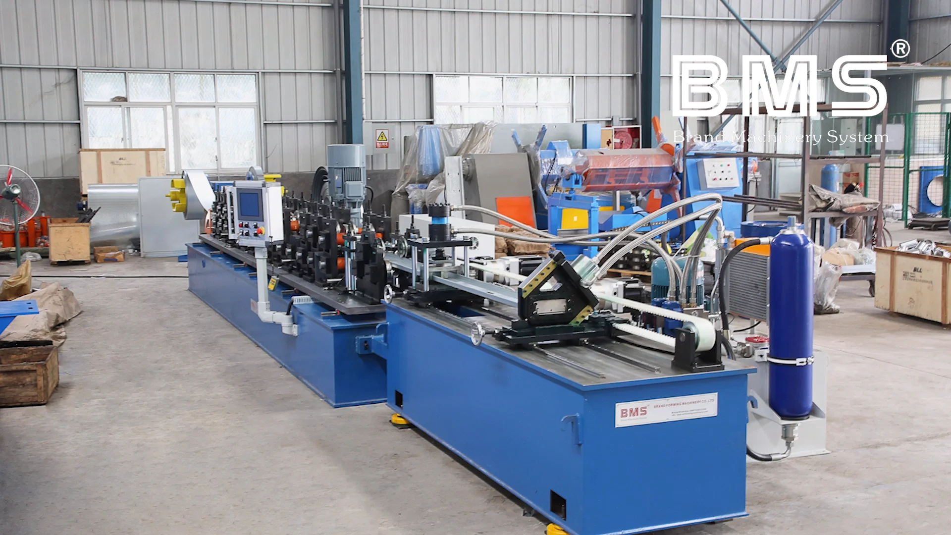 High Speed Metal Stud And Track Roll Forming Machine - Buy Stud And ...
