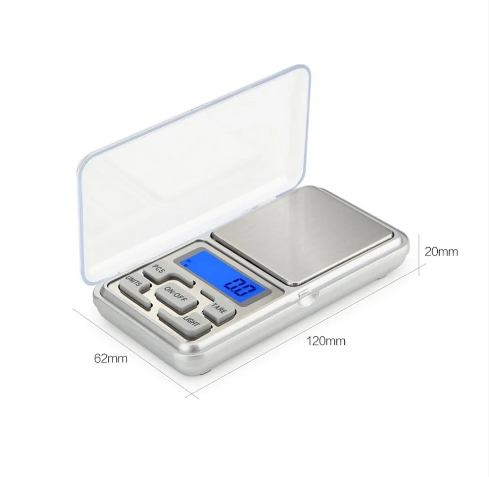 Mini Digital Scale Electronic Balance Weigh Led Backlight Pocket Scales ...