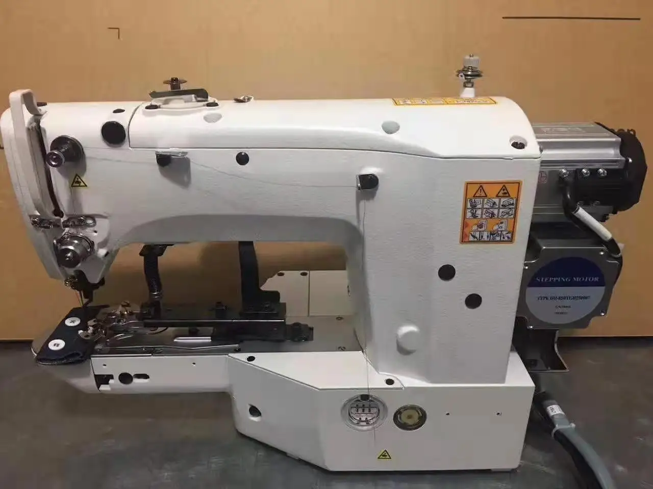 Qs-437g Direct Drive Button Attaching Machine Fastener Cushion Machine ...