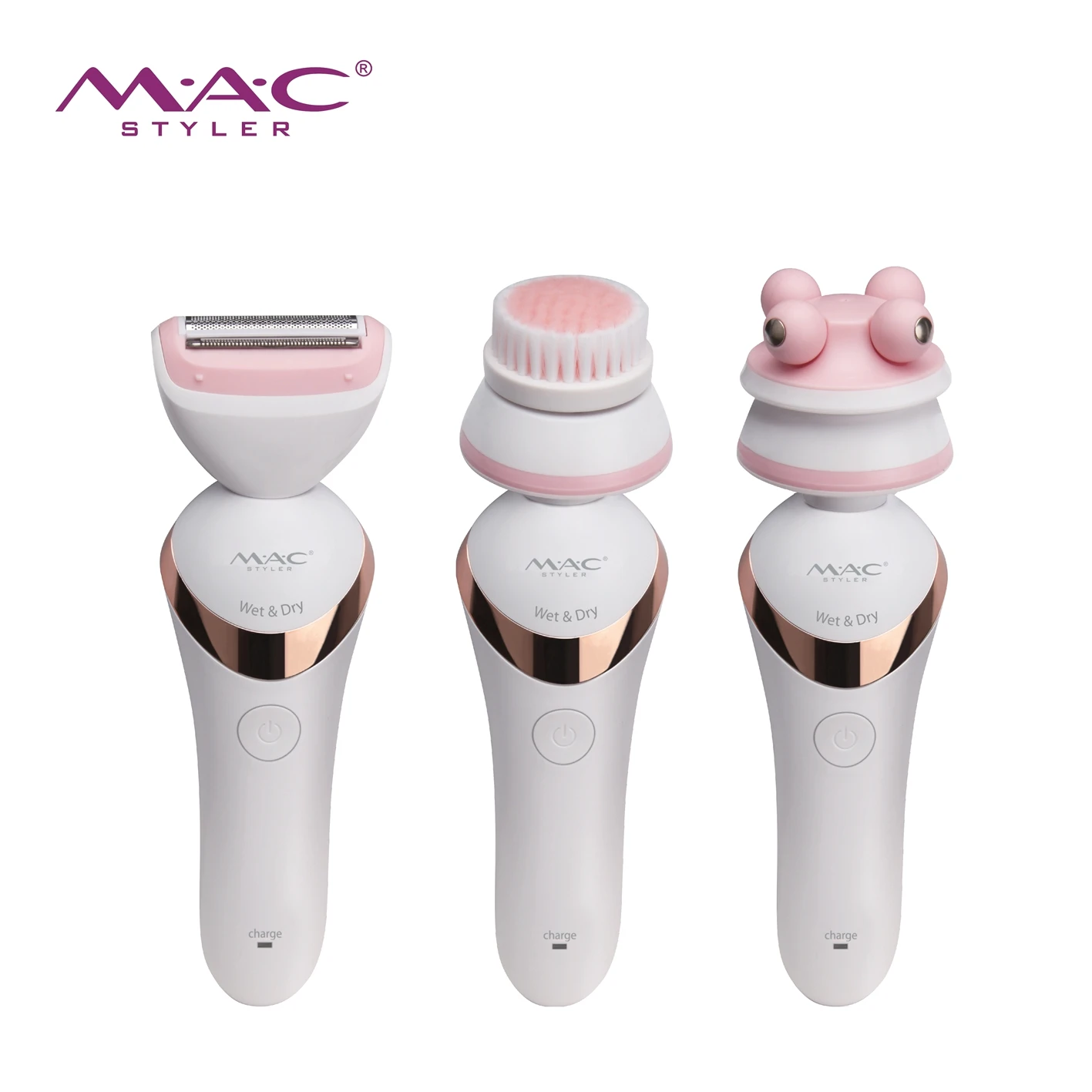 3 in 1 Mini Handheld Lady Painless Rechargeable Shaver