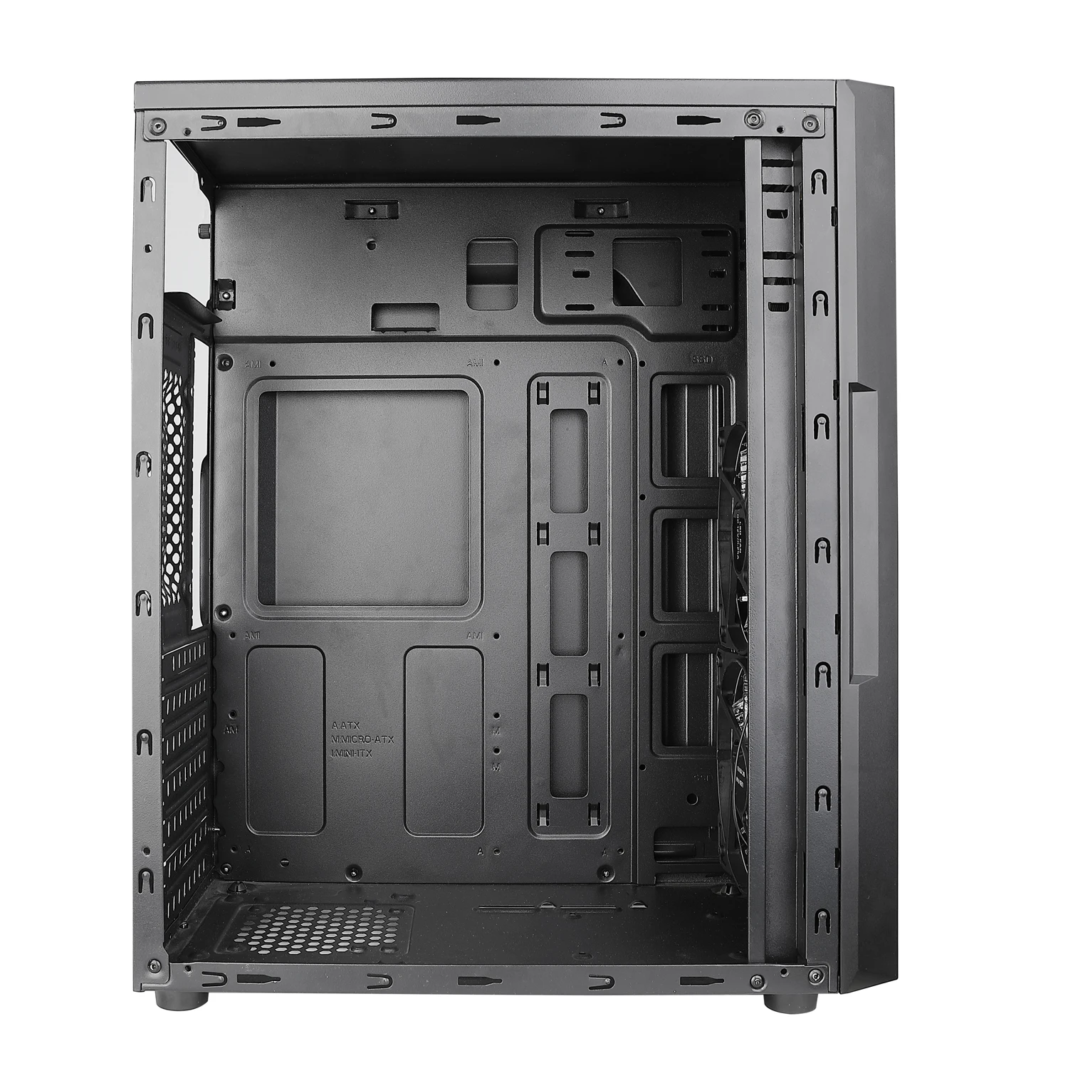 Pc Chassis Micro-atx Cosmos Atx Mid-tower Pc Gaming Tamper Gloss M32cd ...