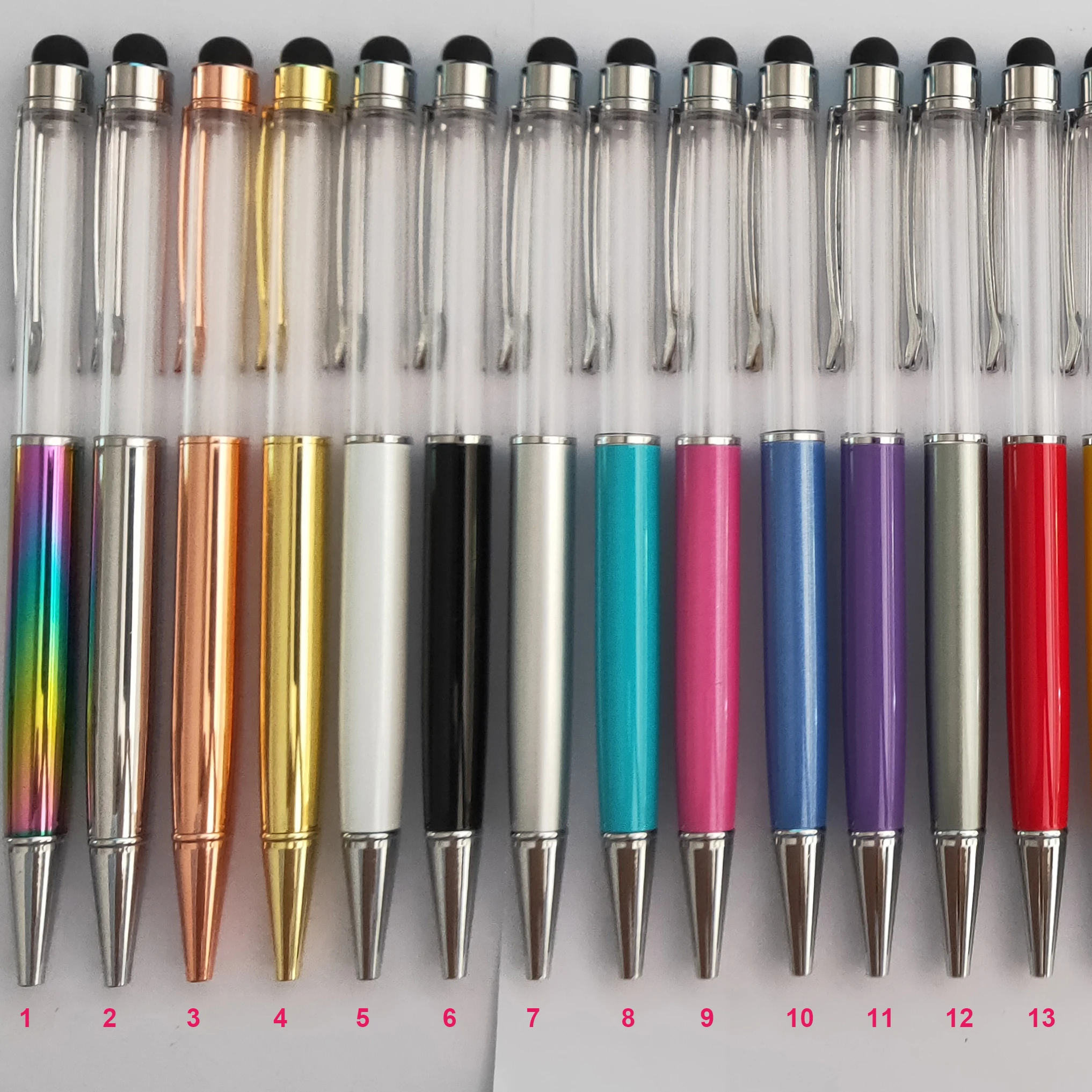 Japan Innovative Gold Foil Oil Liquid Ball Pen DIY Pen