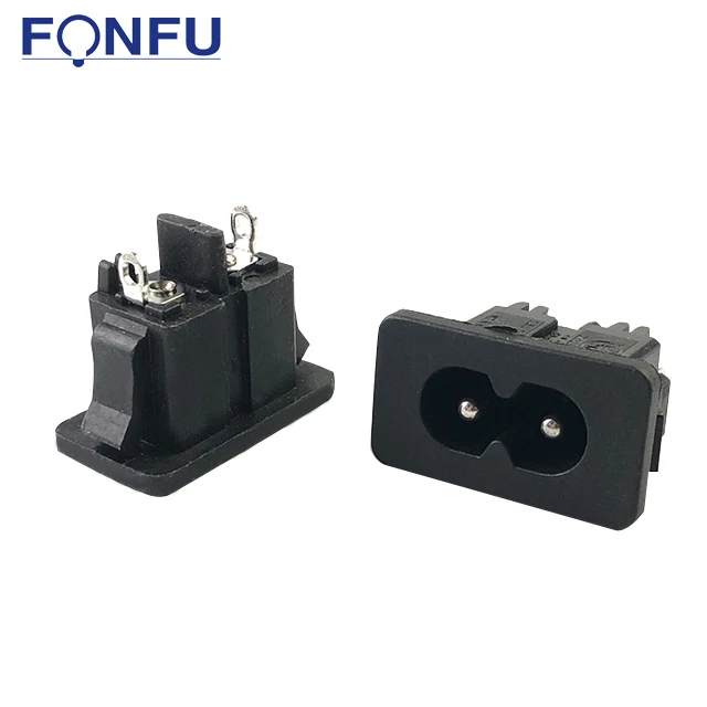 Universal Outlet Socket Panel Mount Ac-027 Factory Direct 10a250v 2pins ...