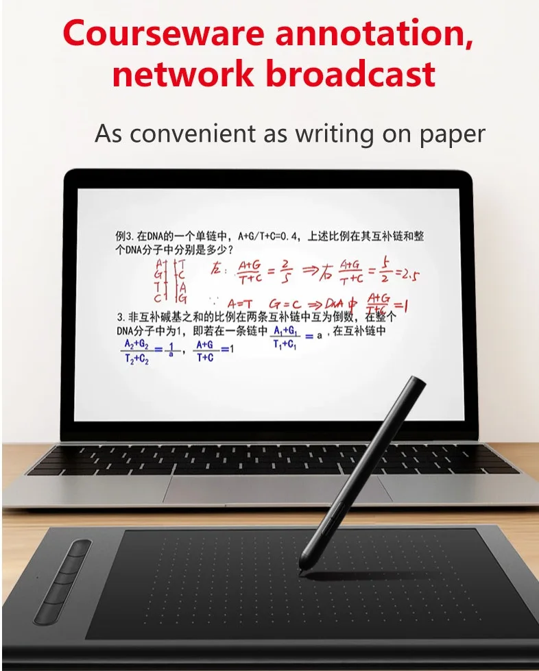 LetSketch WP9628 Digital Graphics Drawing Tablet - 8192 Levels Pressure ...