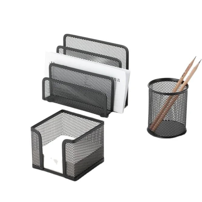 Sam Mesh Desk Organizer Set - Tidy up Your Office Space