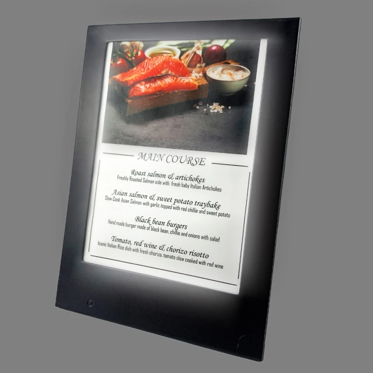 Quality Led Backlit Menu Cover Illuminated Single Panel 1 Light View ...