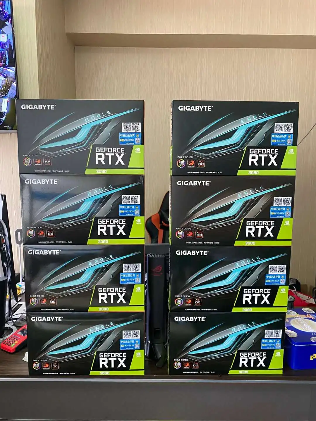 New Arrival Gigabyte G-force Rtx 3080ti Eagle Oc 12g 3080ti Graphics ...