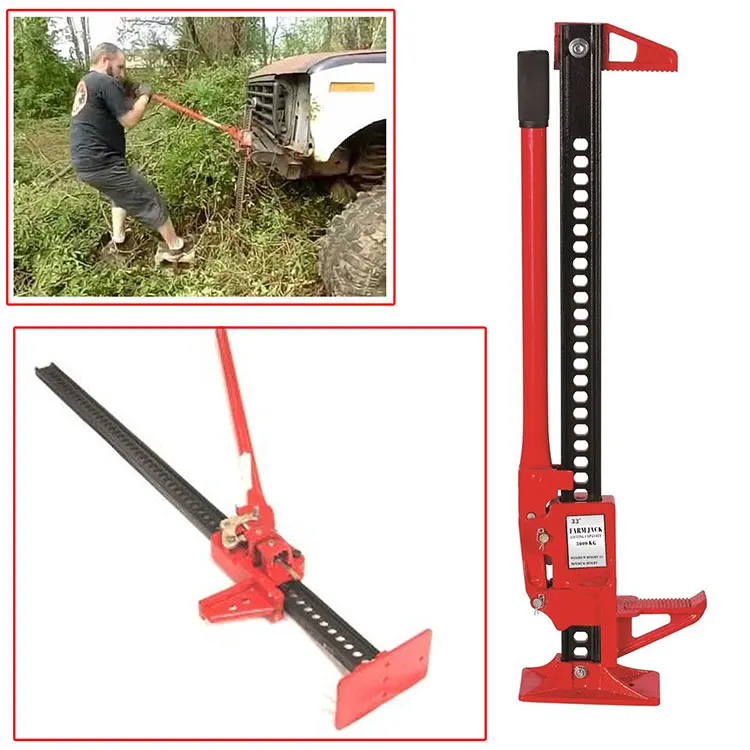 3t 60" Road Ratcheting Farm Jack Truck High Lift Bumper Tractor Suv And ...