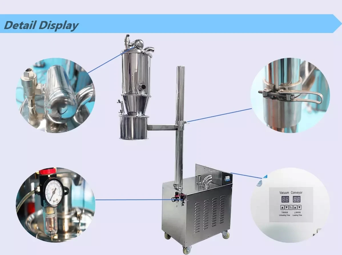 Calcium Powder Pneumatic Vacuum Conveyor/alumina Oxide Hargil Vacuum ...