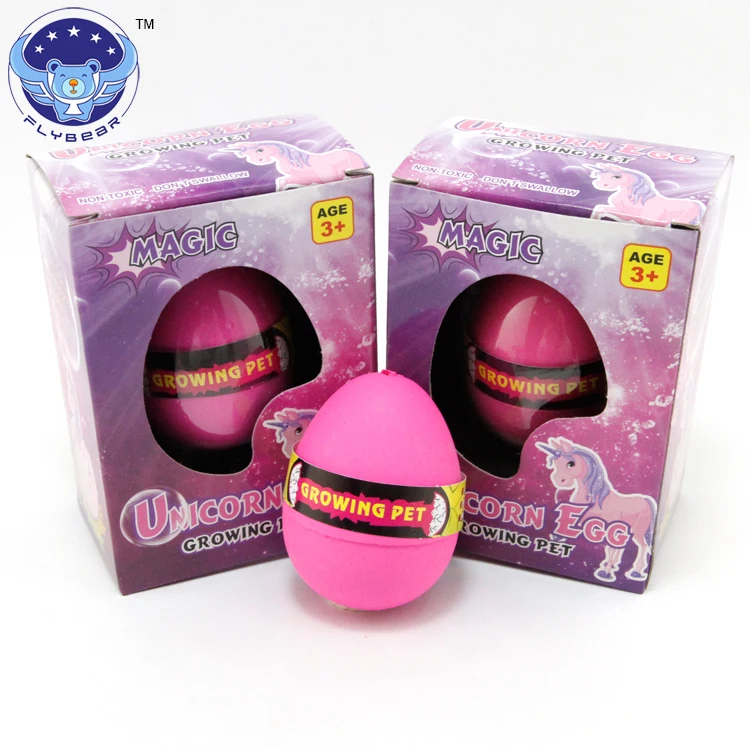 Hot Selling Magic Growing In The Water Pet Hatching Unicorn Egg Kids ...